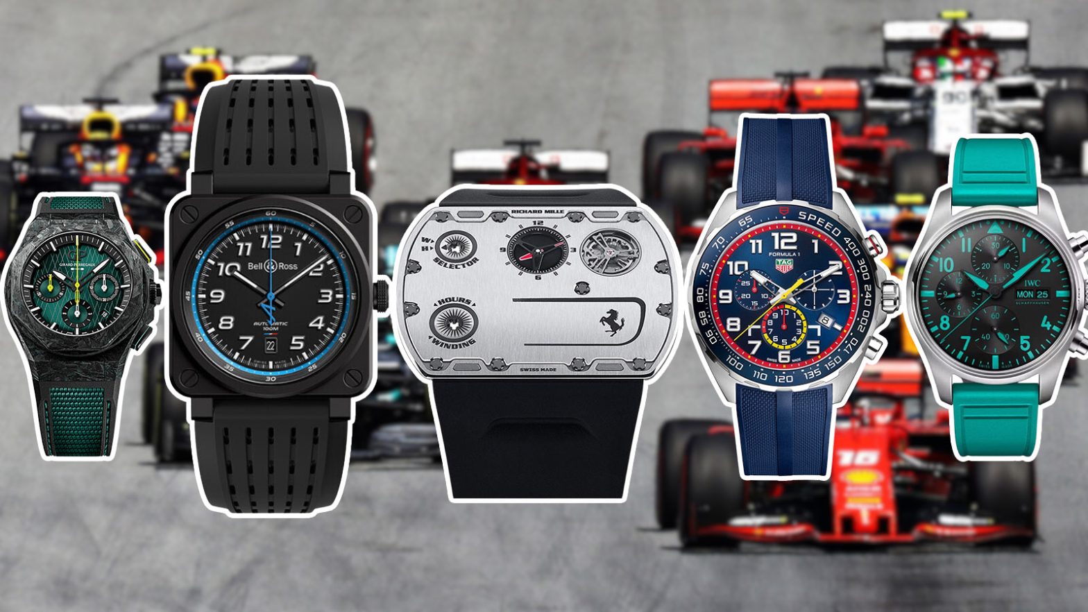 The Top Collabs between Formula One Teams and Watch Brands - Esquire ...